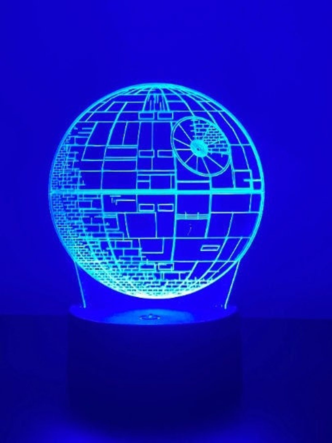 Star Wars Death Star LED Nightlight - Etsy