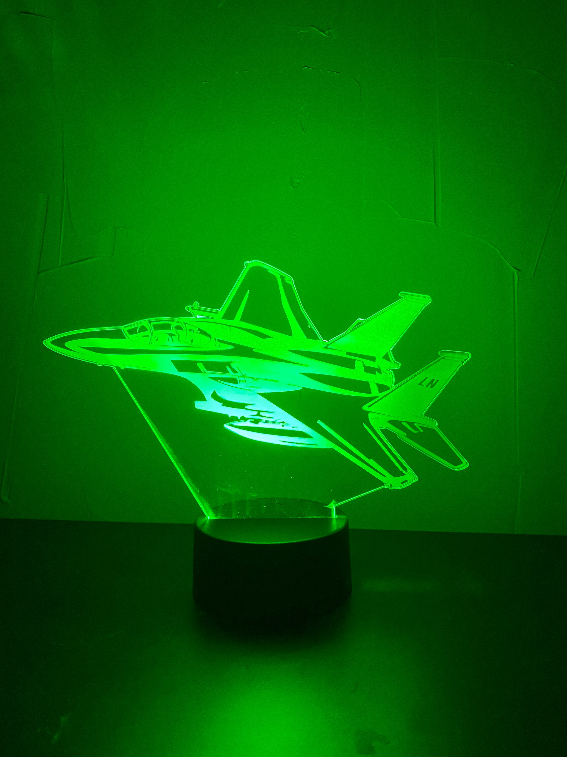 Personalized Large F-15 Eagle 3d Illusion Night Light - Etsy