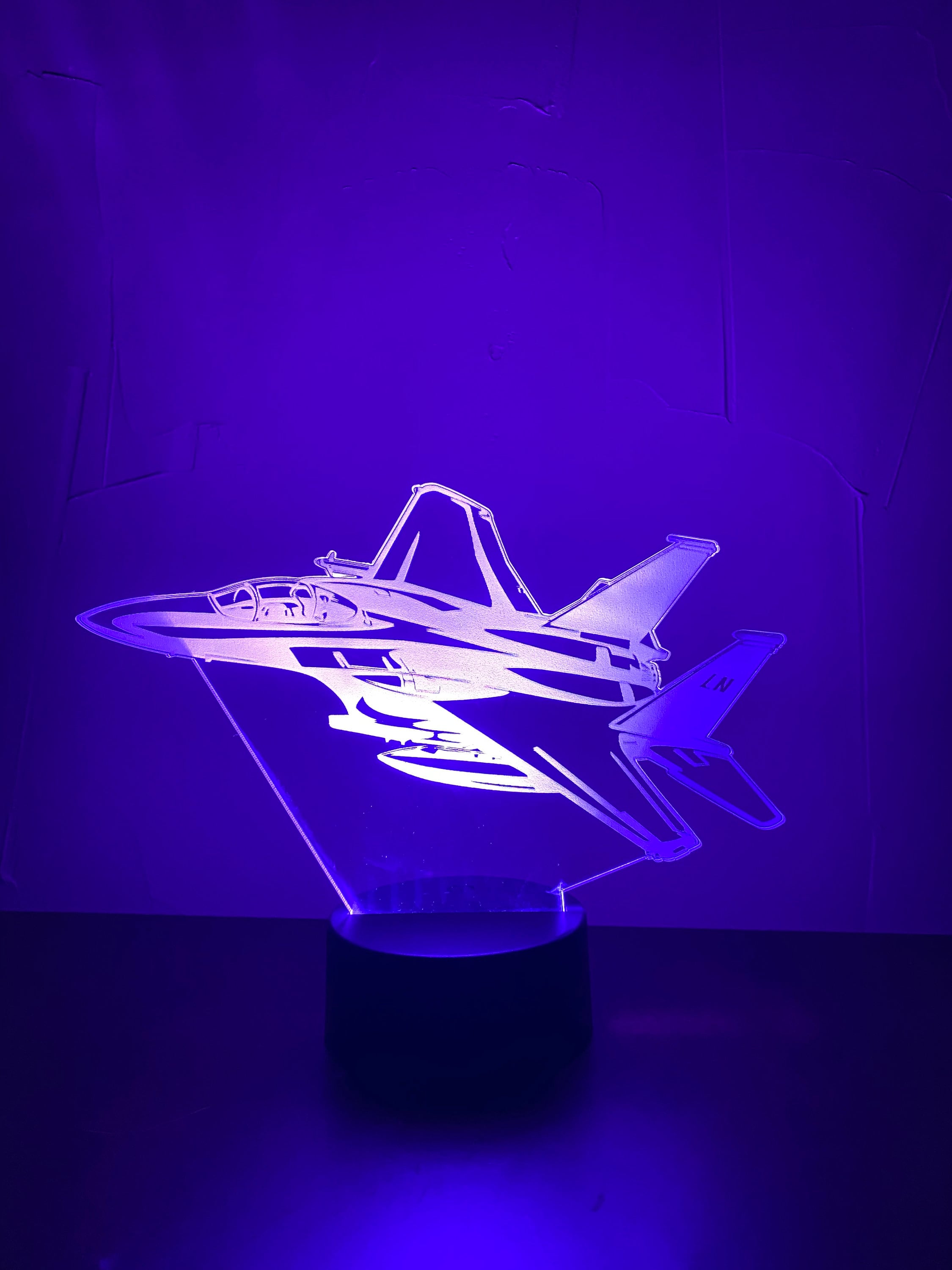 Personalized Large F-15 Eagle 3d Illusion Night Light - Etsy