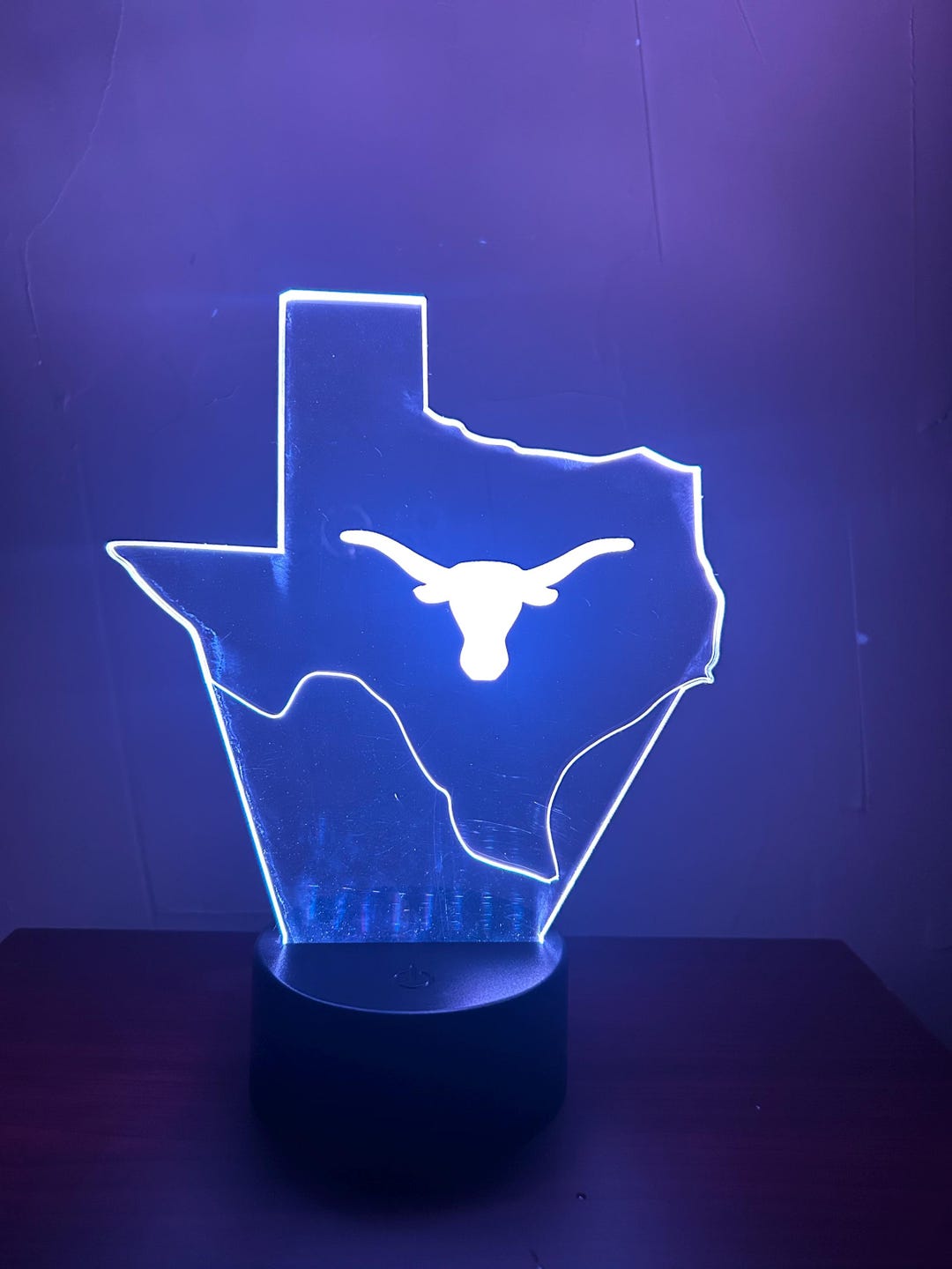 Texas Longhorn Nightlight - Etsy