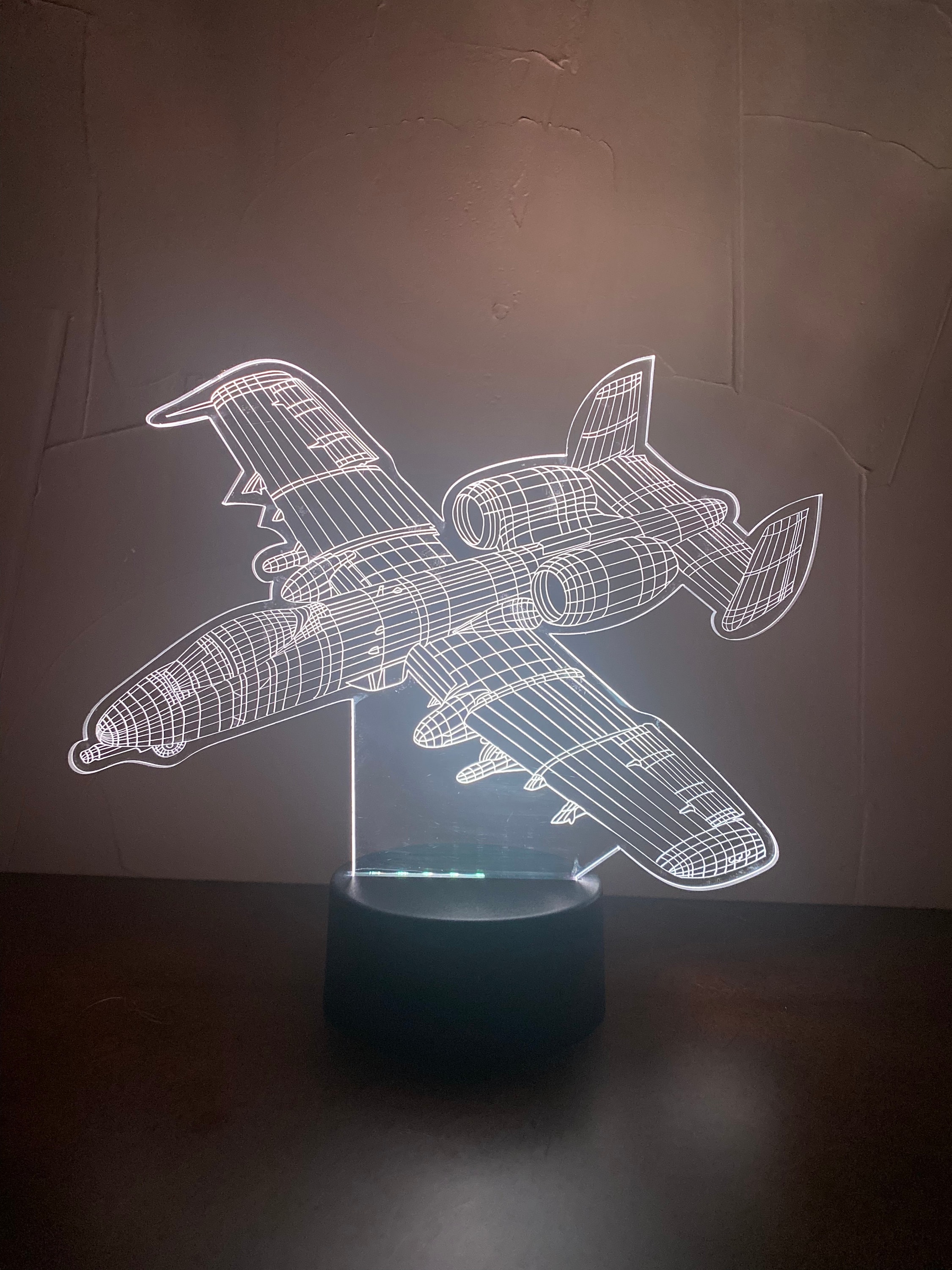 Large A-10 Warthog Aircraft Nightlight. - Etsy
