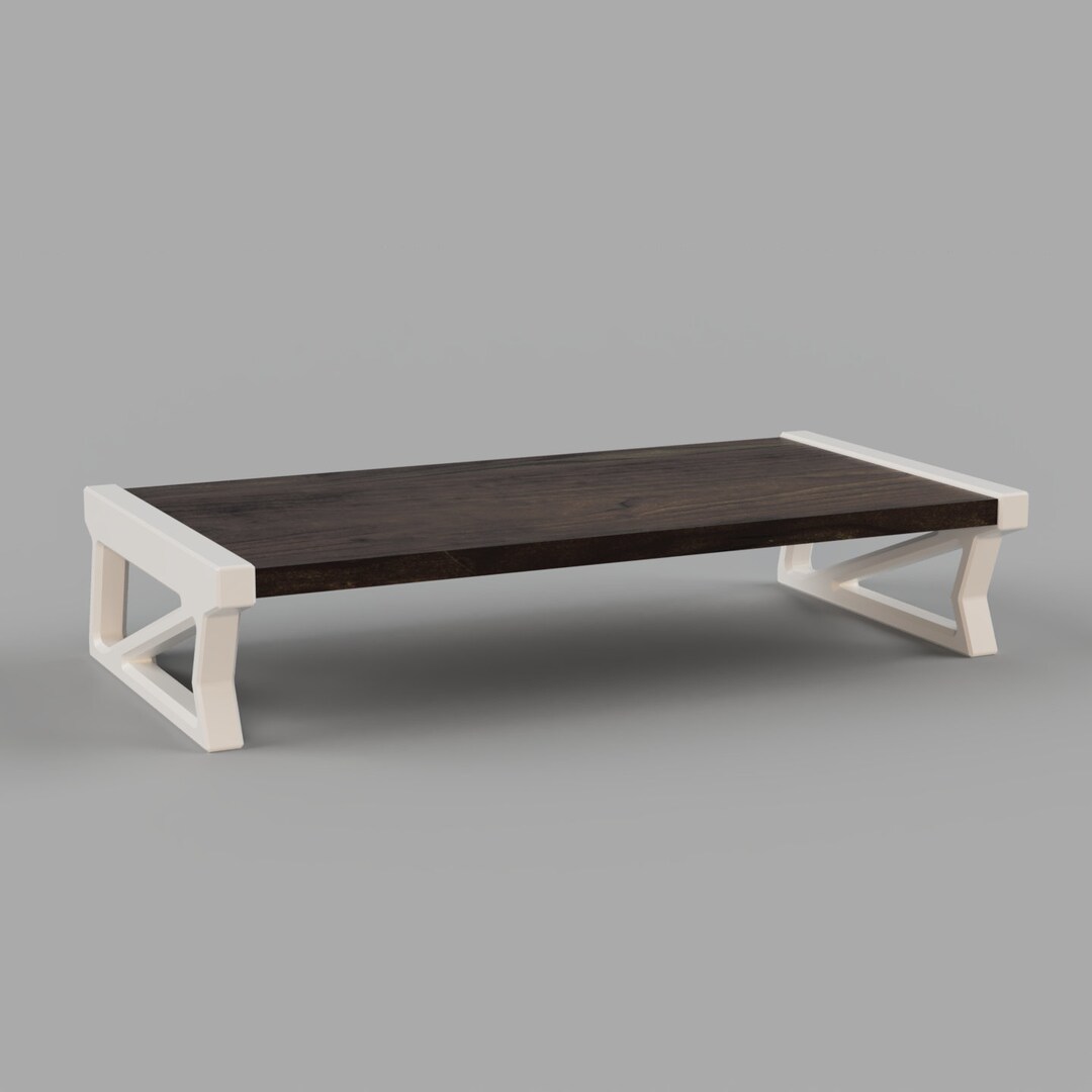 Desk Shelf Monitor Stand Legs Custom Sizing Available - Etsy