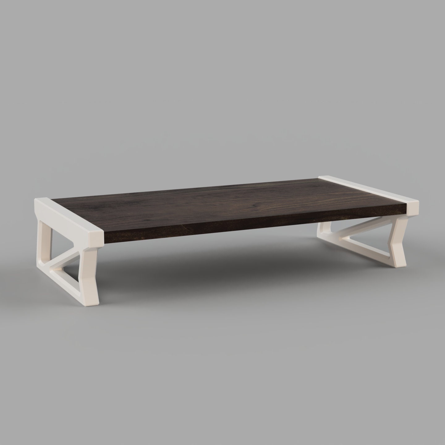 Desk Shelf Monitor Stand Legs Custom Sizing Available - Etsy