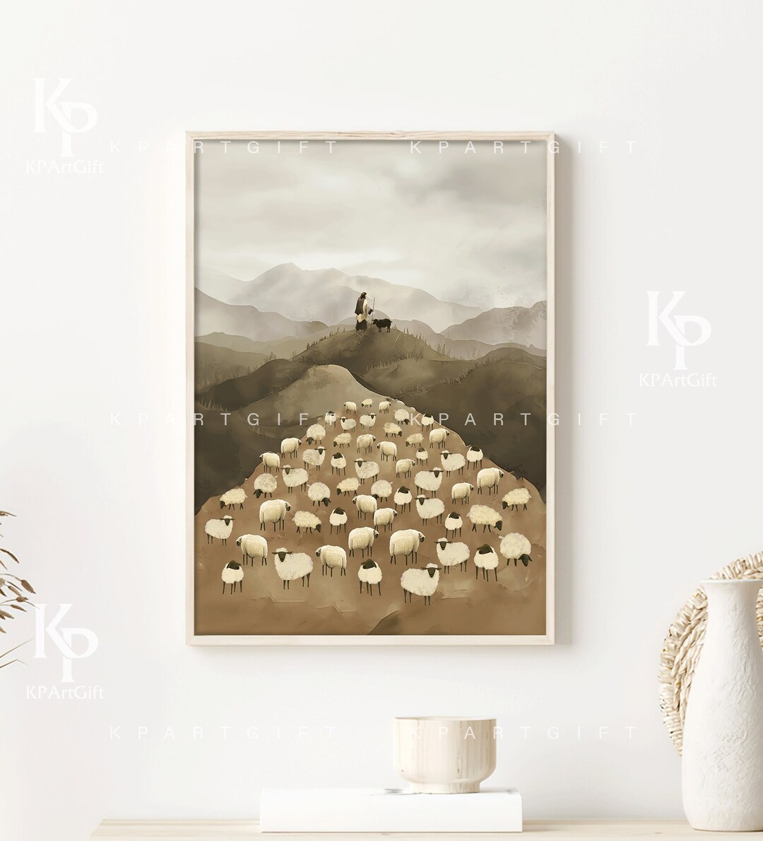 Jesus Leaves the 99 to Rescue One DIGITAL FILE, Parable of the Lost ...