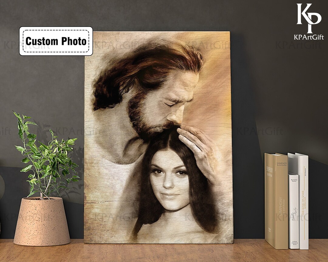 Jesus Portrait Customizable Portrait With Jesus Piicture Safe in the ...