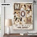 Personalized Mom/dad Photo Collage Canvas, Mother's Day Gifts for Mom ...