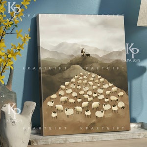 Jesus Leaves the 99 to Rescue One DIGITAL FILE, Parable of the Lost ...