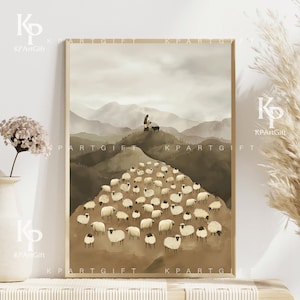 Jesus Leaves the 99 to Rescue One DIGITAL FILE, Parable of the Lost ...