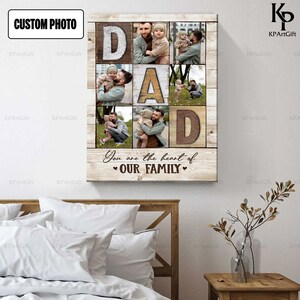Personalized Mom/dad Photo Collage Canvas, Mother's Day Gifts for Mom ...