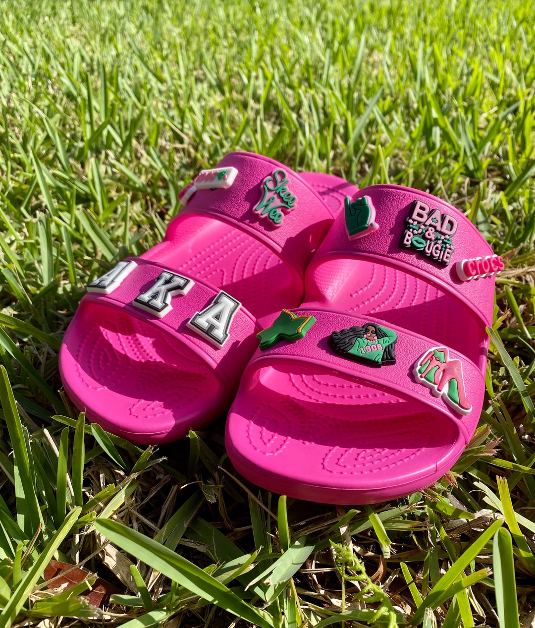Pretty Pink AKA Authentic Crocs - Etsy