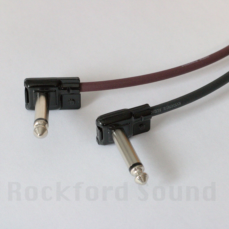 Evidence Audio the Monorail Soldered Patch Cable, ESP Right Angle ...