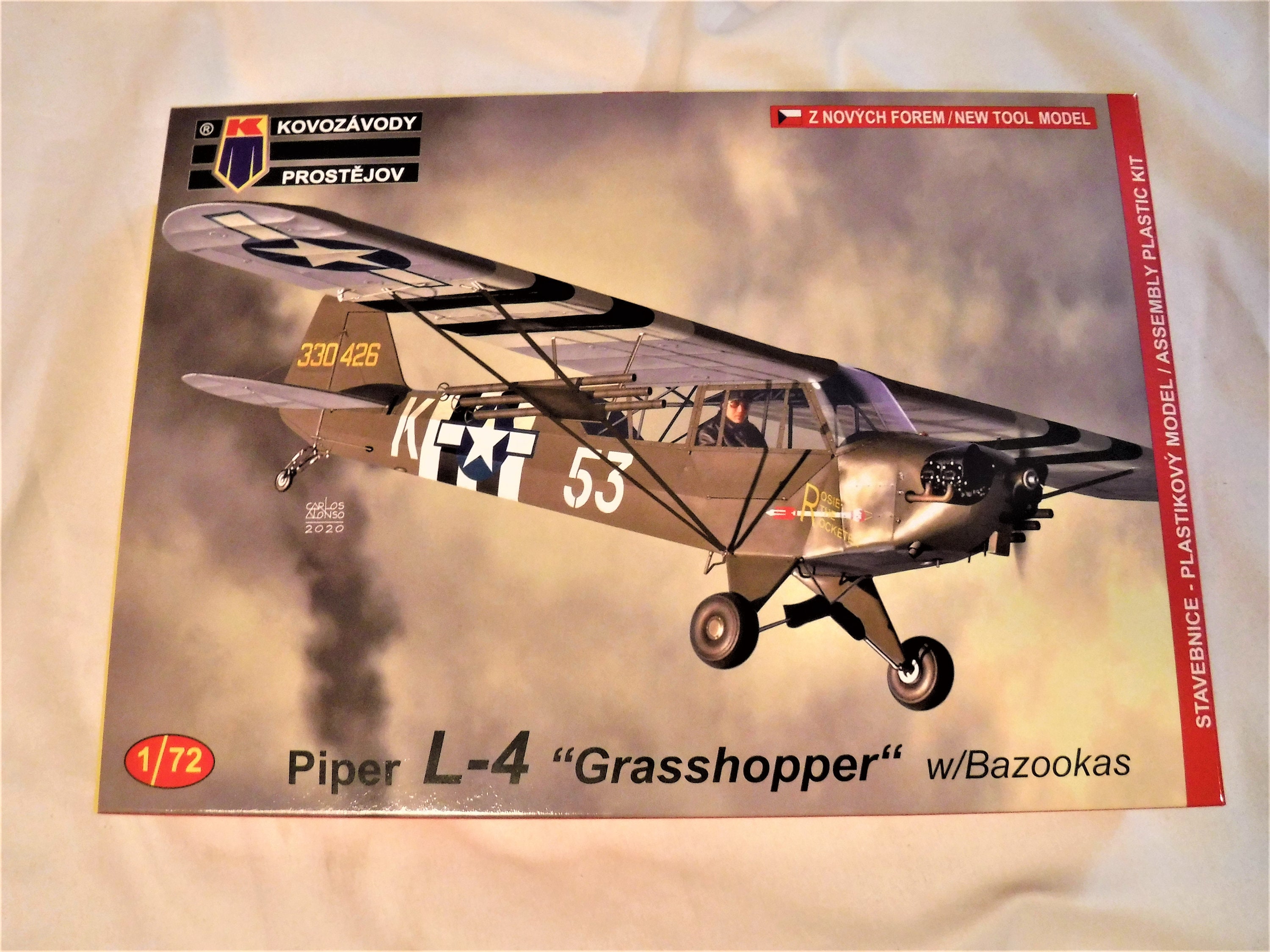 1/72 KP Model USAAF Piper L 4 Grasshopper W/ Bazookas - Etsy