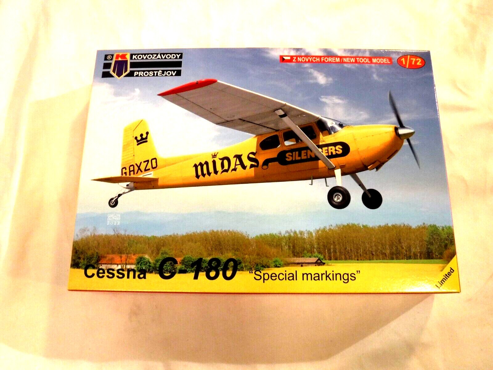 1/72 KP Model Cessna C 180 Special Markings 0370 Sealed Bag - Etsy