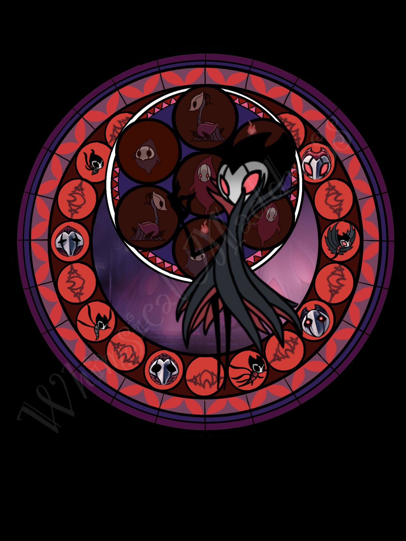 Nightmare Hearts, Hollow Knight Inspired, Kingdom Hearts Inspired ...