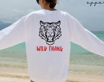 Face Tiger Sweater - Etsy