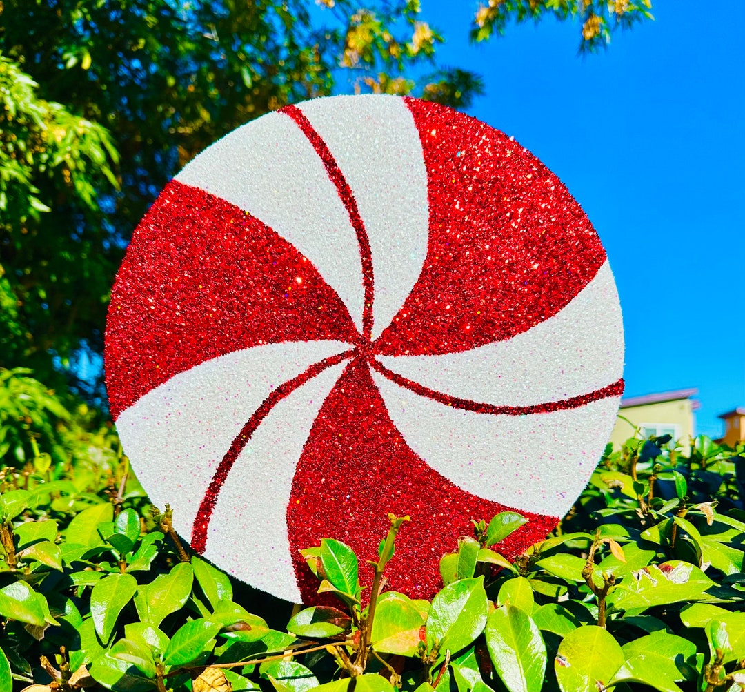 Large Peppermint Lollipop. Fake Peppermint Lollipop. Jumbo Peppermint ...