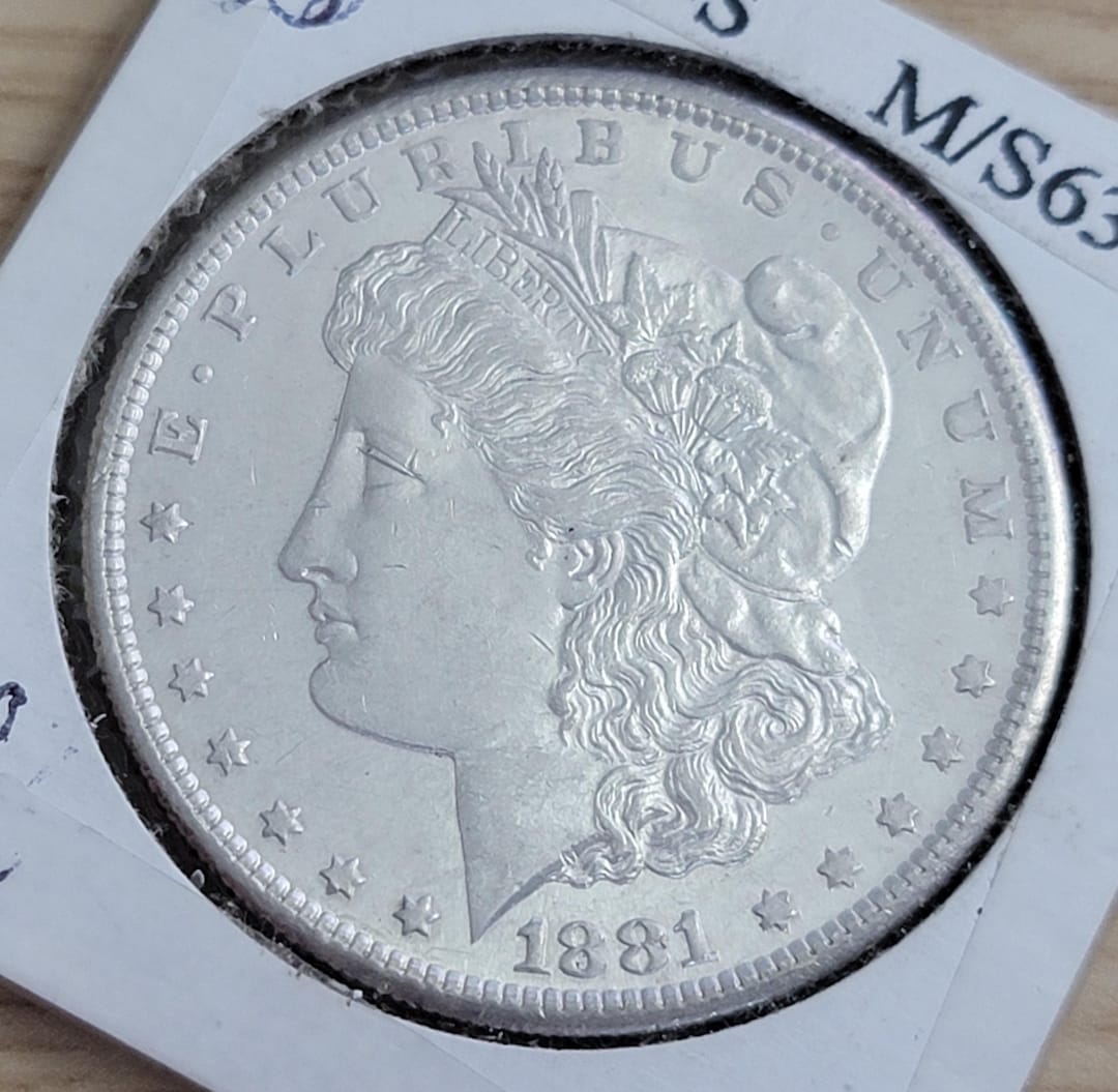 1881-S Morgan Silver Dollar – San Francisco Mint - Brilliant ...