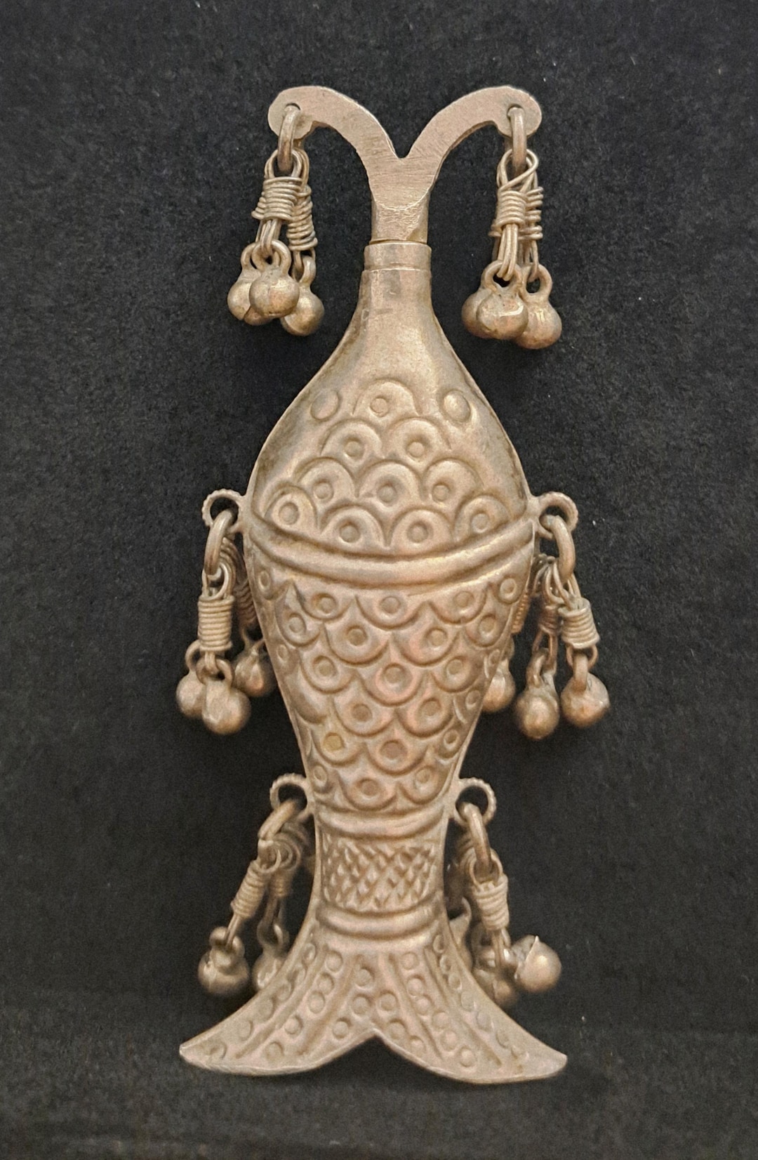 Antique Sterling Silver Opium Bottle: Chinese Fish Design - 1800's - Etsy