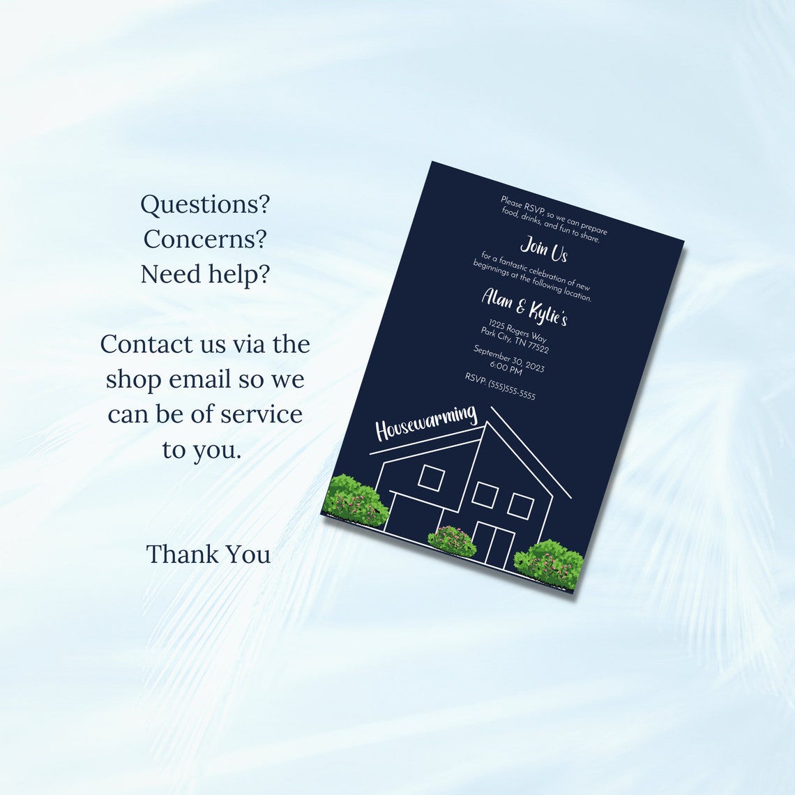 Housewarming Party Invitation Card, Housewarming Checklist, House ...