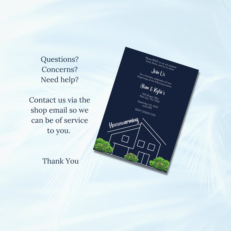 Housewarming Party Invitation Card, Housewarming Checklist, House ...
