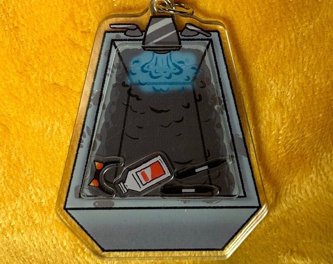 Sharpie Bath Keychain - Etsy