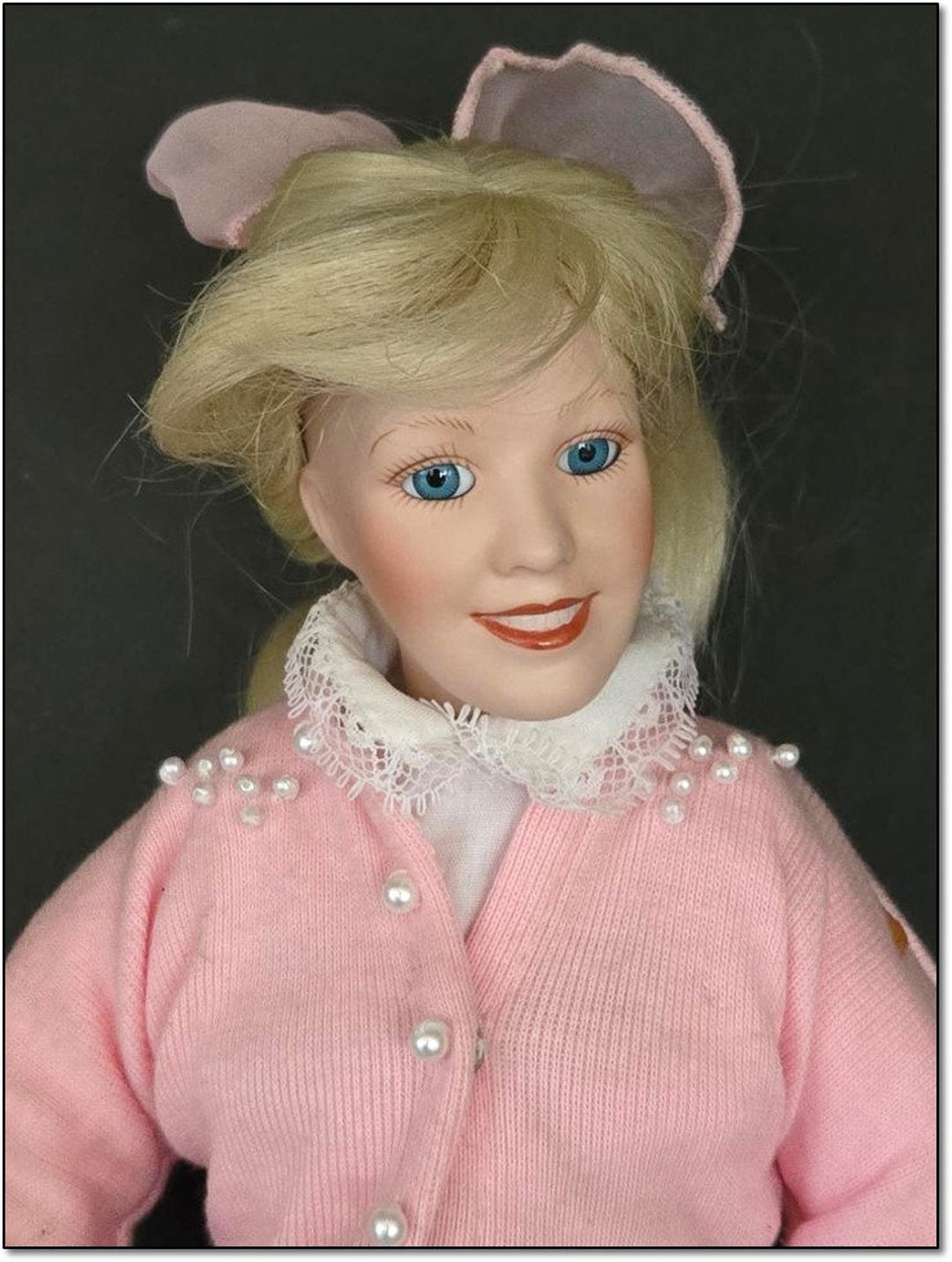 Vintage 1990 Porcelain Peggy Sue From the Yearbook Memories Collection, Edwin M. Knowles Co. 25 ...