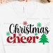 Christmas Cheer Svg, Holiday Cheer Svg, Snowflake SVG, Christmas SVG ...