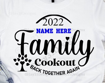 Family Cookout Svg Back Together Again Svg Reunion Svg - Etsy
