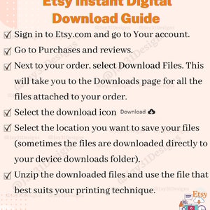 How to Download Etsy Digital File, Etsy Instant Digital Download , Etsy ...