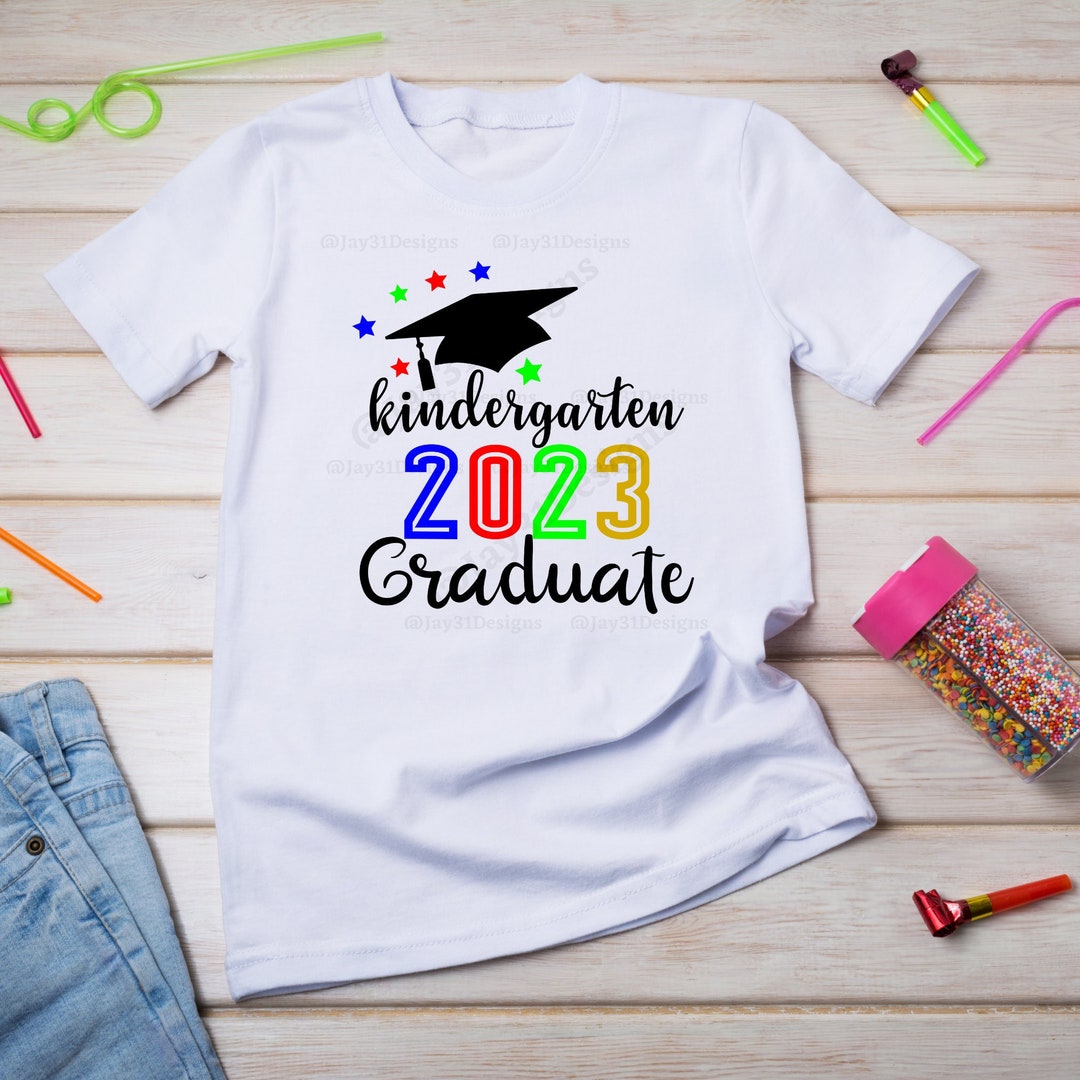 Kindergarten Graduate SVG, Kindergarten Graduation, Class of 2023 SVG ...