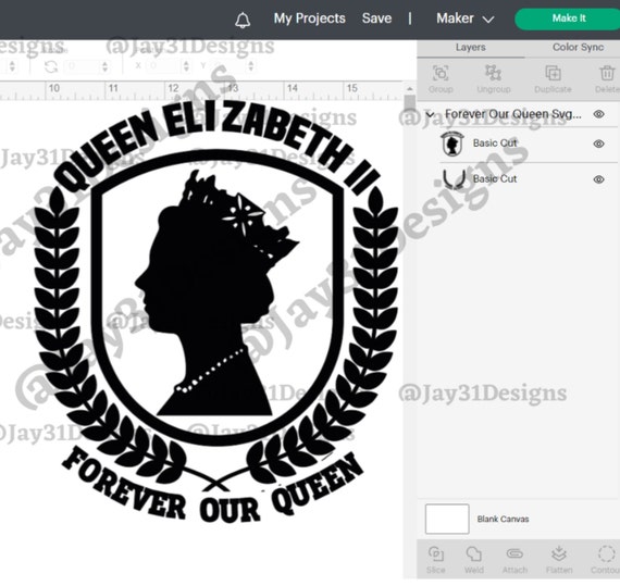 Her Majesty Svg Queen Elizabeth II Emblem 1926-2022 SVG PNG - Etsy