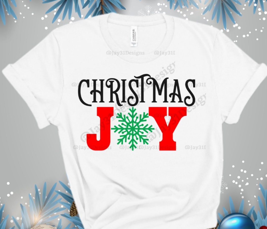 Christmas Joy Svg, Holiday Cheer Svg, Snowflake SVG, Christmas SVG ...