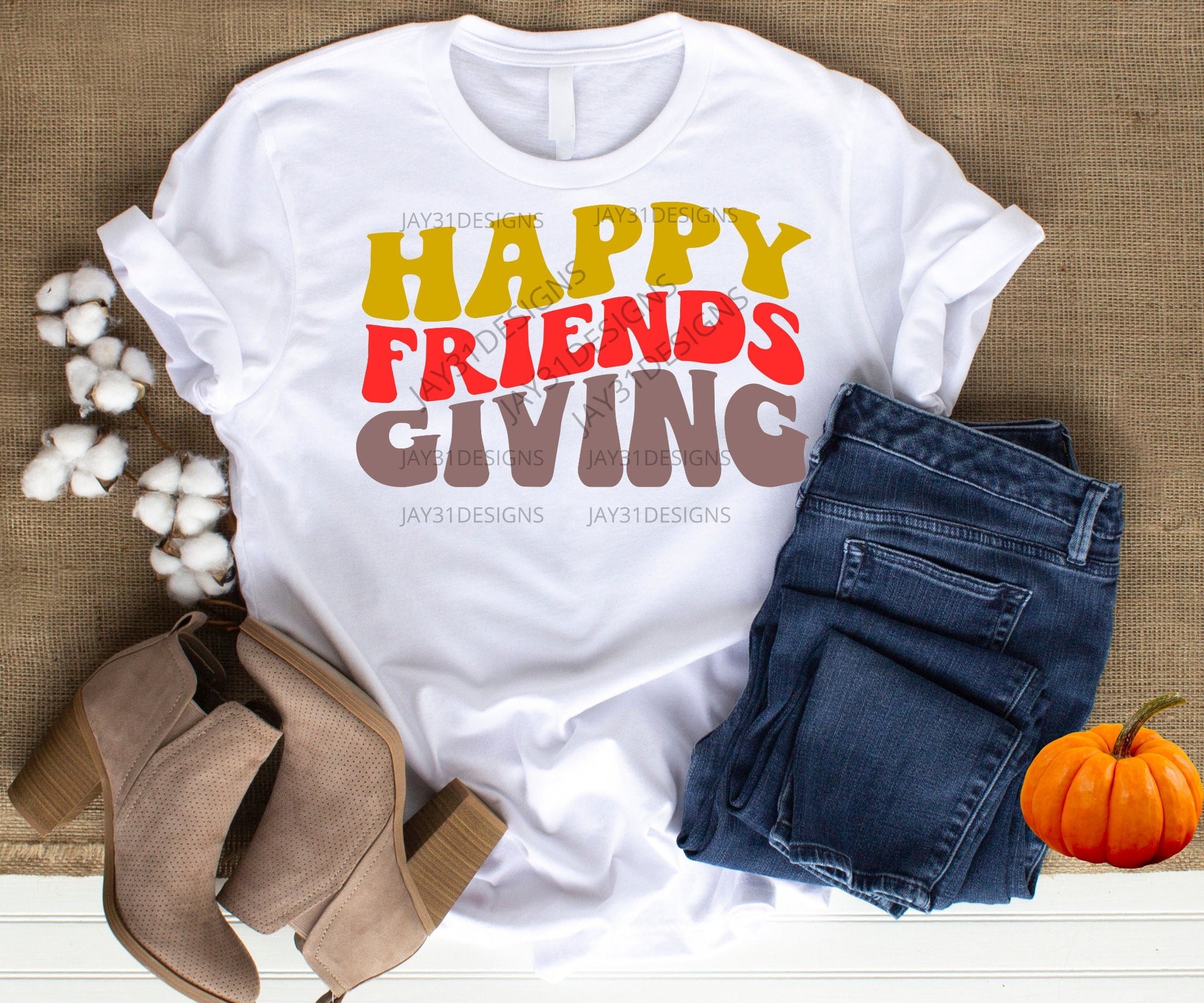 Happy Friends Giving Svg, Friendsgiving Shirt SVG, Friendsgiving SVG ...