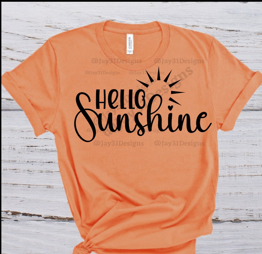 Hello Sunshine Svg, Chasing Sunshine SVG, Sipping Sunshine SVG, Summer ...