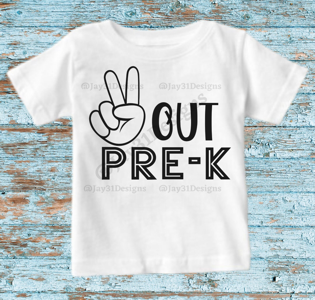 Peace Out Pre-k Svg, Last Day of School Svg, End of School Svg, Kids ...