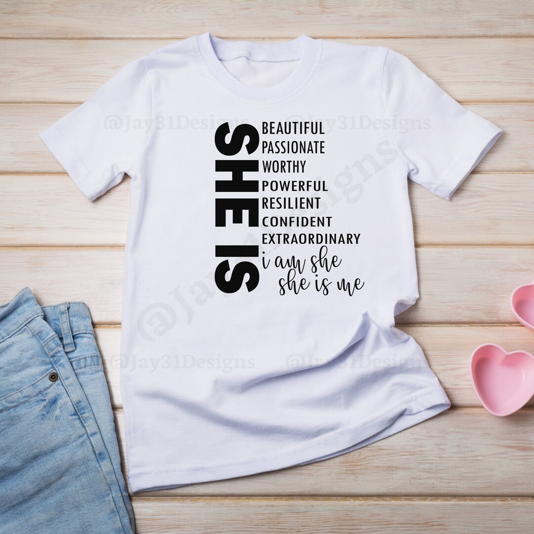 Cricut She is Phenomenal Svg, Motivational Svg, Self Love Svg, She is ...