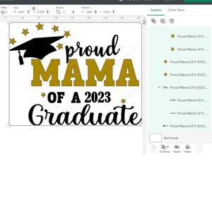 Proud Mama Graduation Svg, Graduate SVG, Kindergarten Graduation SVG ...