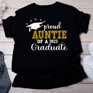 Proud Auntie of a 2024 Graduate Svg, Proud Auntie of a 2023 Graduate ...