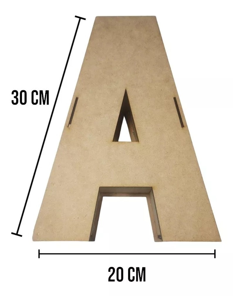 Vectores de las letras de la A a la Z en 3mm, caja abecedario, caja ...