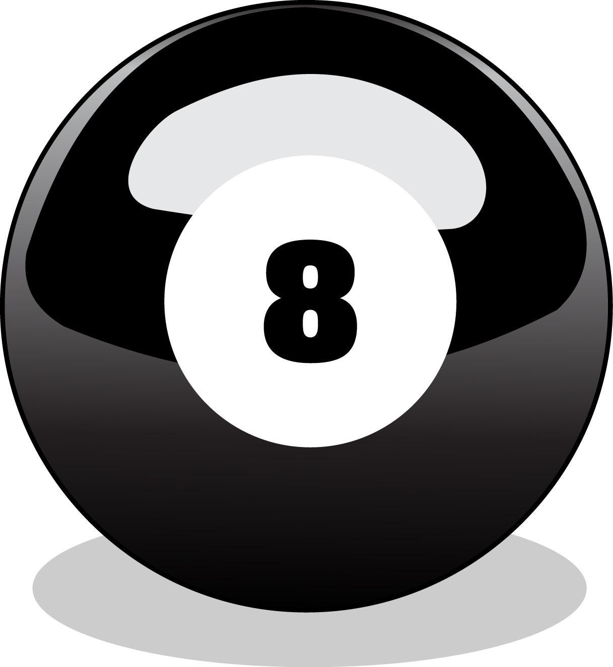 8 Ball Billiard Ball Vector Files | Digital Files for Cricut | 8 Ball ...