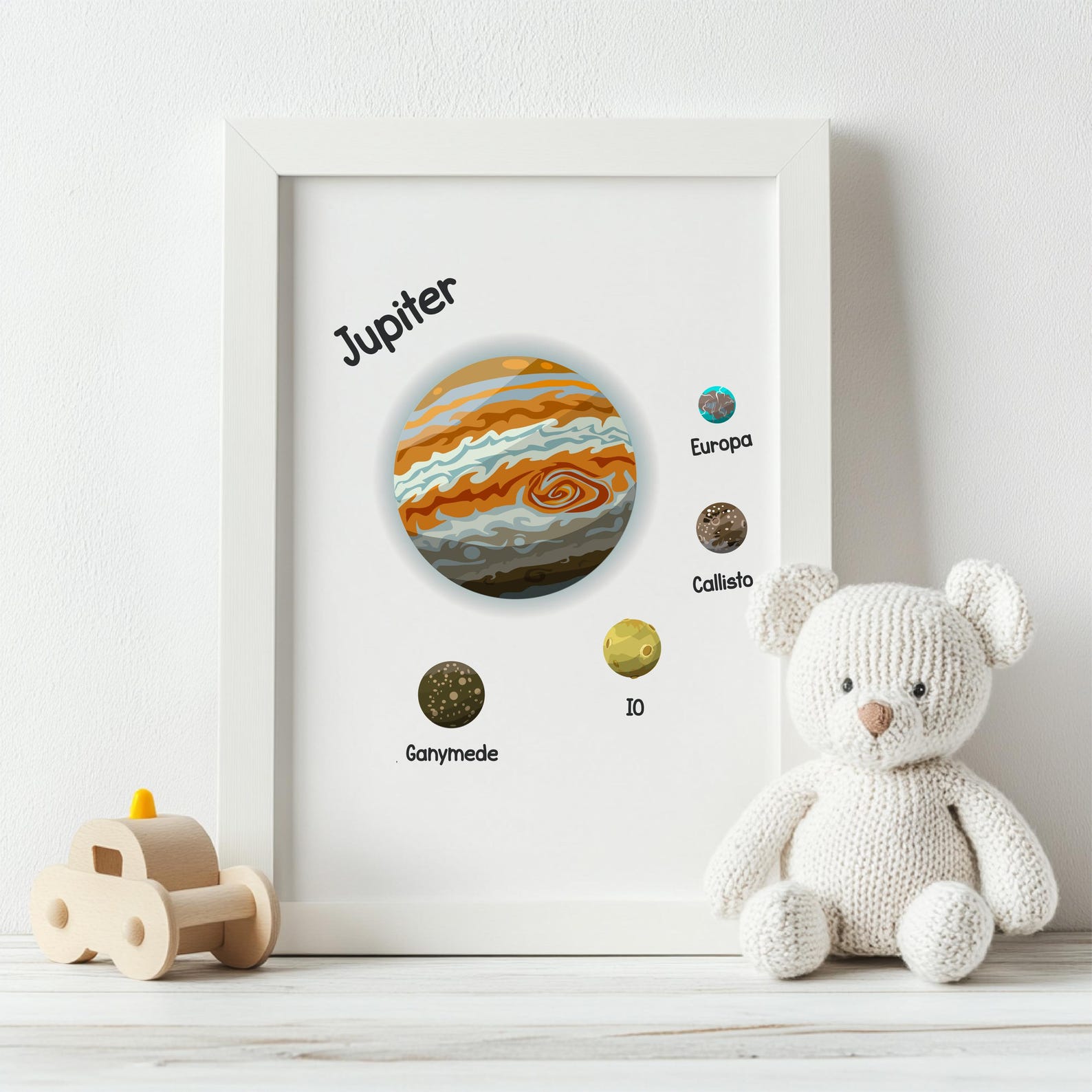 Jupiter SVG, Planet Jupiter Svg, Jupiter Svg and Moons, Jupiter Clipart ...