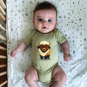 Cute Baby Buffalo Clipart | SVG PNG Pdf Eps | Adorable Bison ...