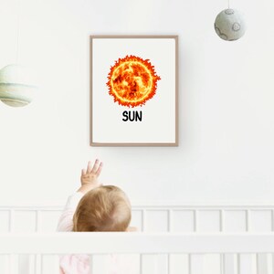 Sun SVG, Outer Space Nursery Art (digital Download) - Etsy