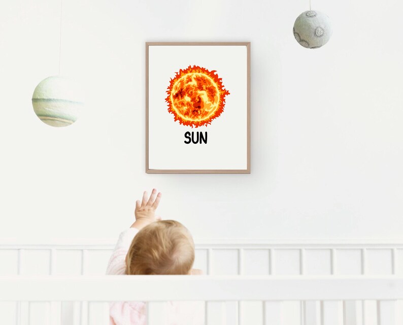 Sun SVG, Outer Space Nursery Art (digital Download) - Etsy