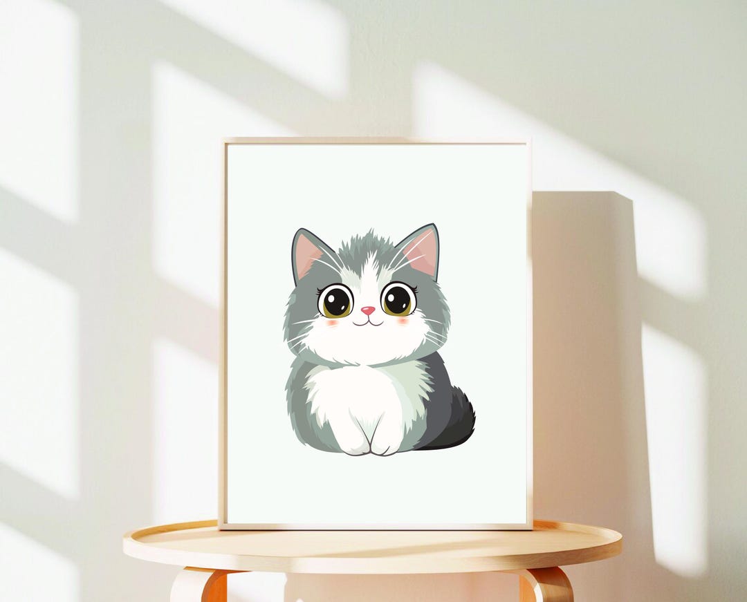 Happy Cat Clipart, Cute Cat PNG, Cute Cat Clip Art, High Quality Cat ...