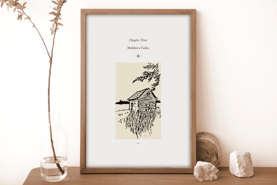 Cabin Poster Printable Digital Download 16x20 Digital Print - Etsy