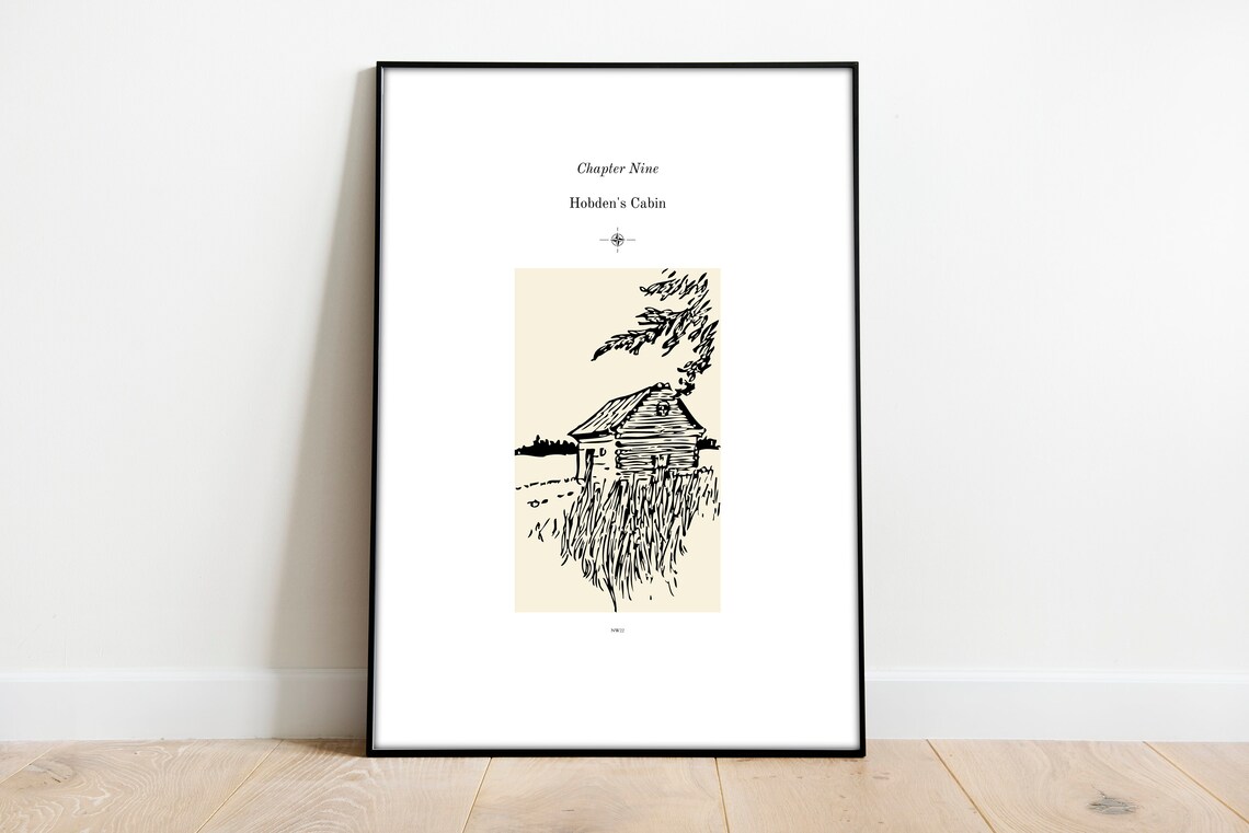 Cabin Poster Printable Digital Download 16x20 Digital Print - Etsy