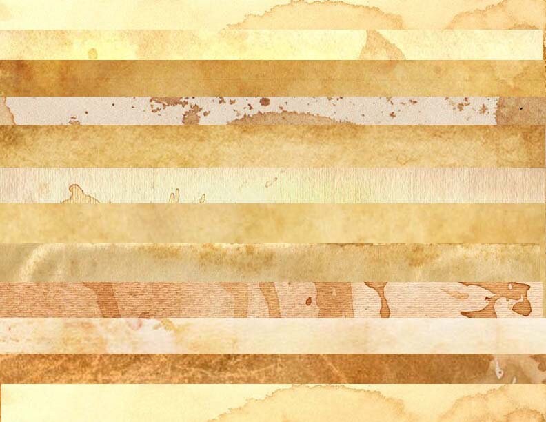 Coffee & Script, Papers, Junk Journal, Neutral, Brown, Dyed, Tea ...