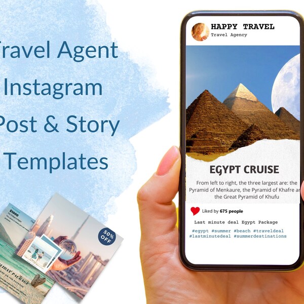 Travel Package Instagram Post - Etsy