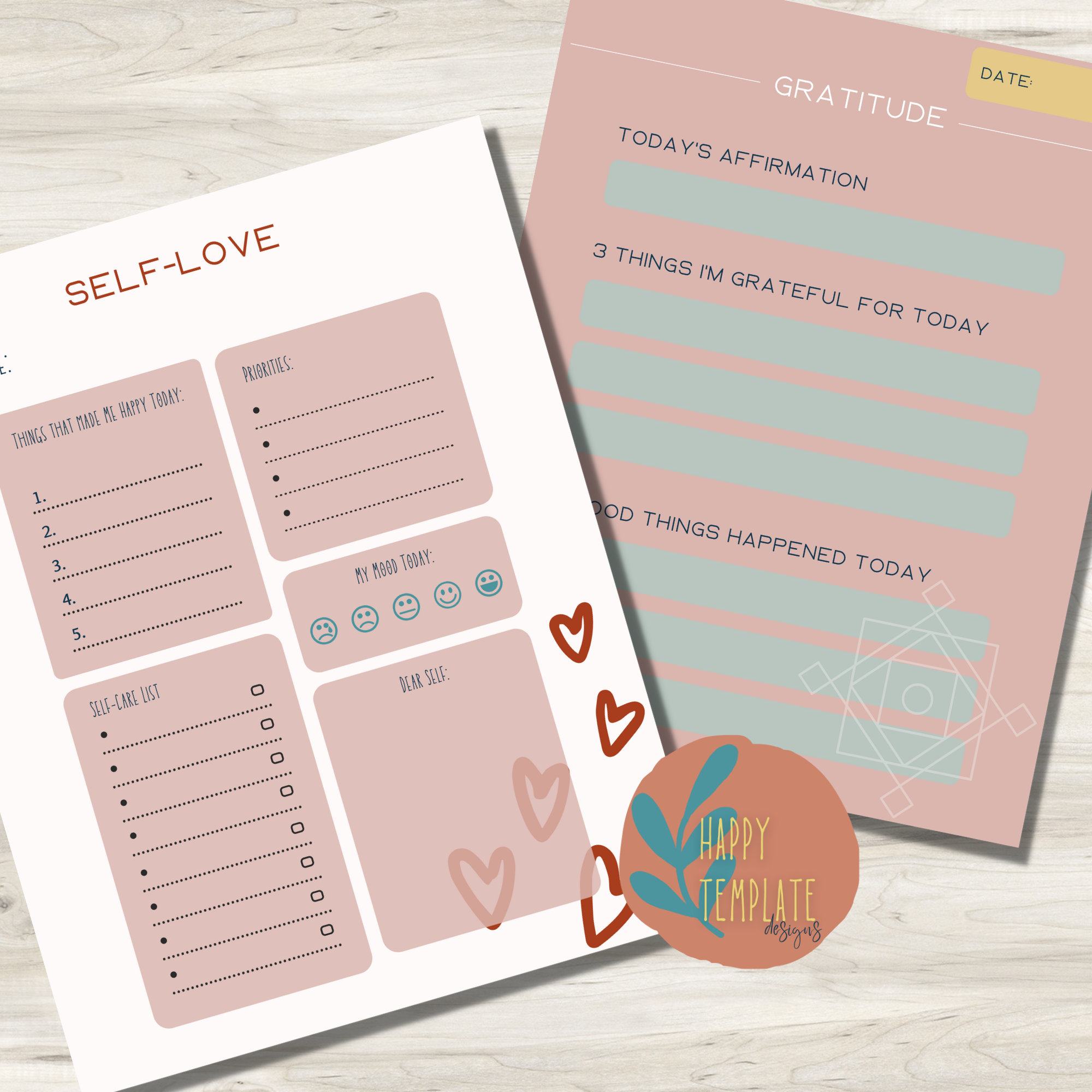 Journal Canva Template >>bundle